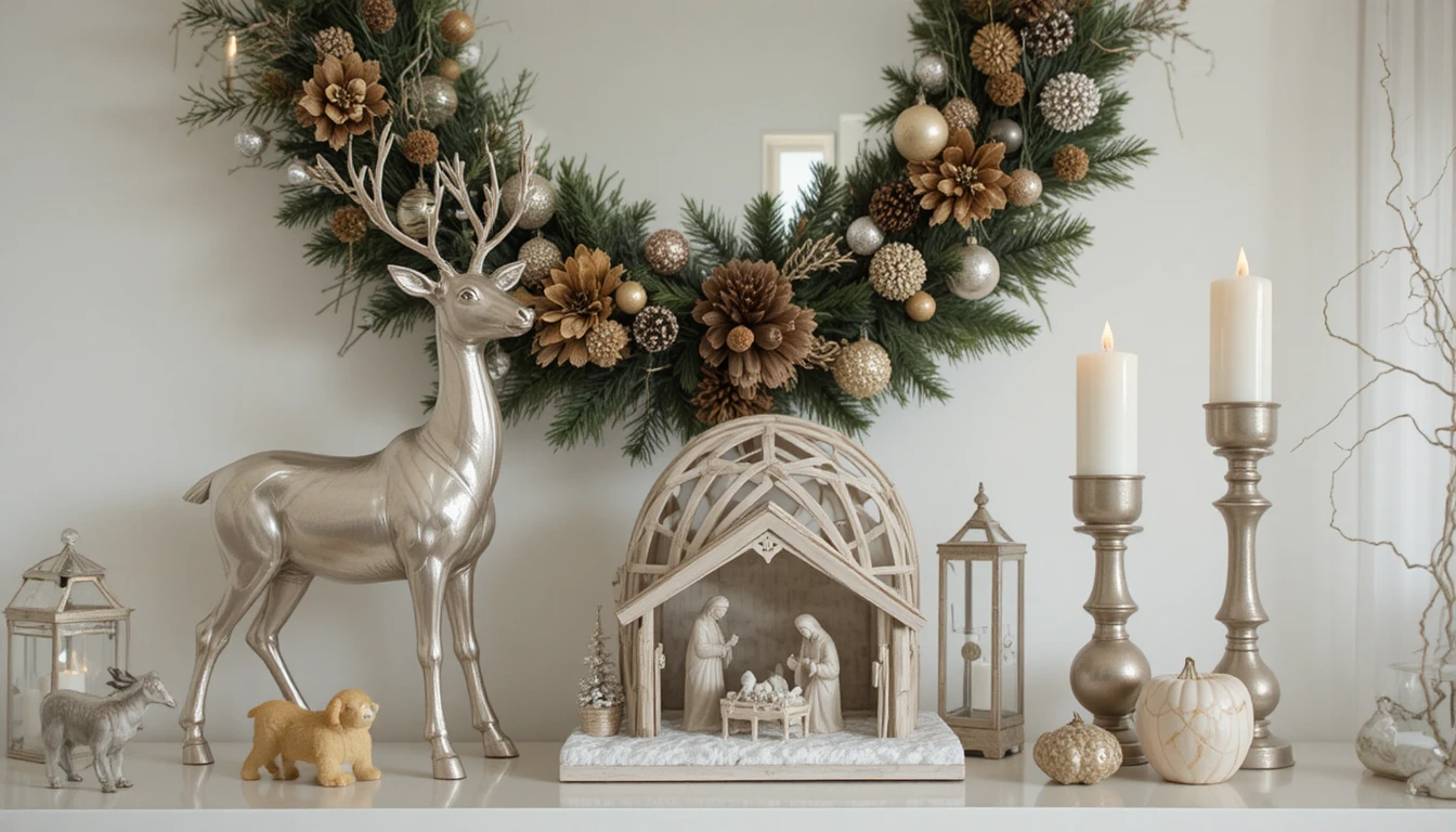 Simple Elegance: 20 Minimalist Christmas Decorating Ideas for a Calm ...